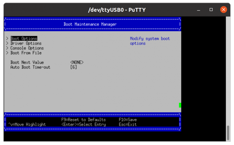 Installing OS and setting Boot Order with coreboot on the VP2410 ...